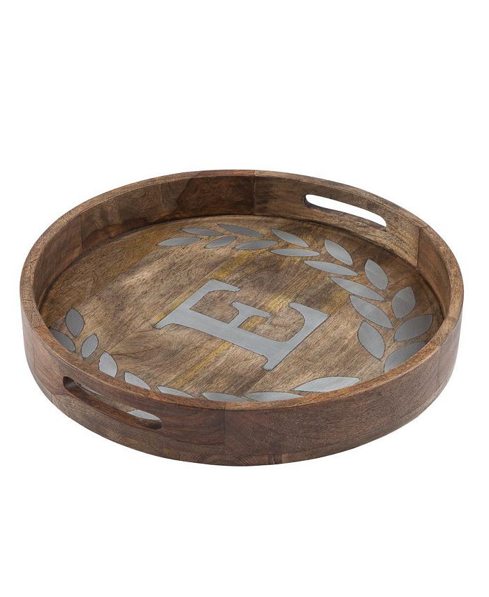 The GG Collection Heritage Collection Monogram Mango Wood Round Tray ...