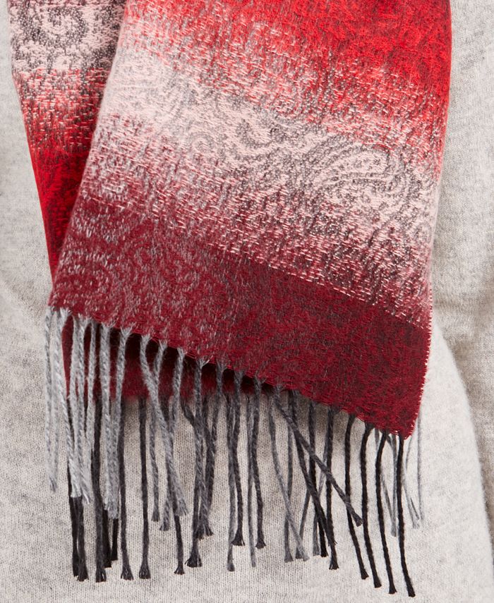Cejon Ombré Fringe Italian Scarf - Macy's