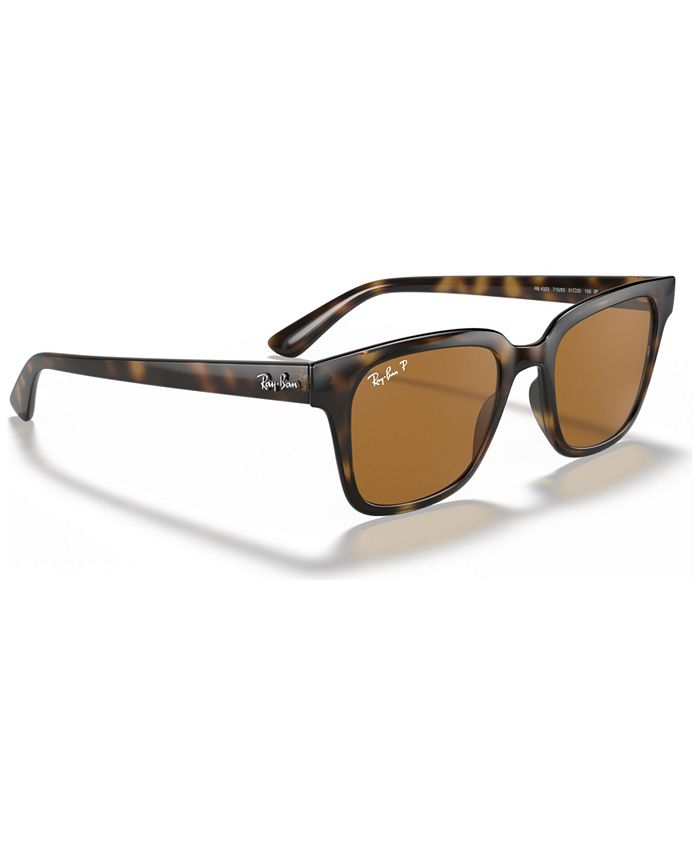 Ray-Ban Polarized Sunglasses, RB4323 51 - Macy's