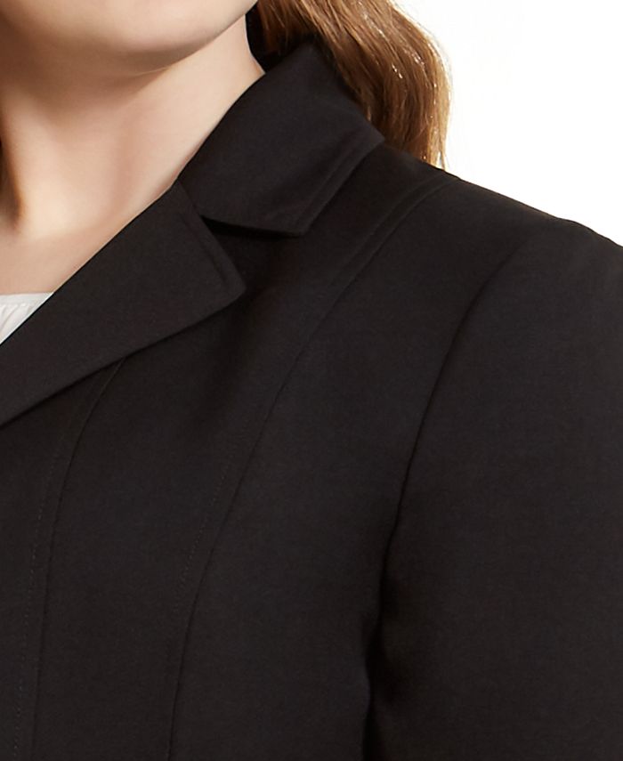 Le Suit Plus Size Column Skirt Suit - Macy's