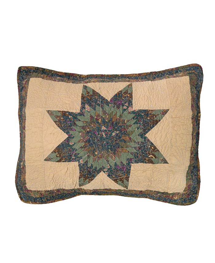 American Heritage Textiles Forest Star 3 Piece Quilt Set- King - Macy's