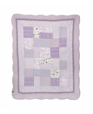 American Heritage Textiles Periwinkle Decorative Throw, 50" x 60" - Macy's