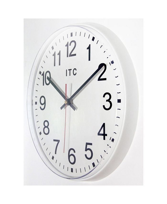 Infinity Instruments Round Wall Clock - Macy's