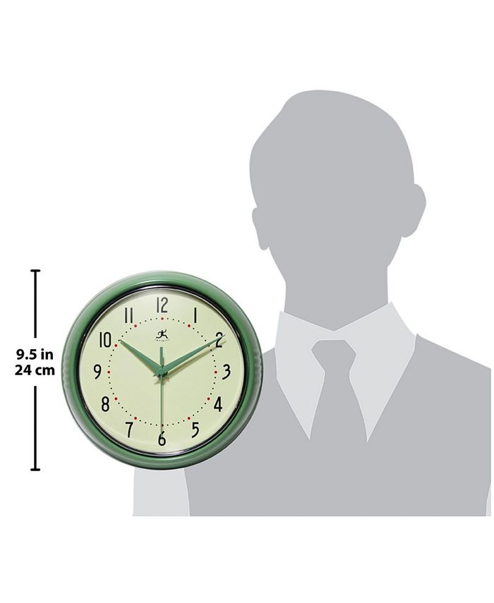 Infinity Instruments Round Wall Clock - Macy's