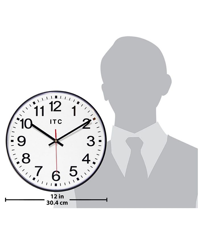 Infinity Instruments Round Wall Clock - Macy's