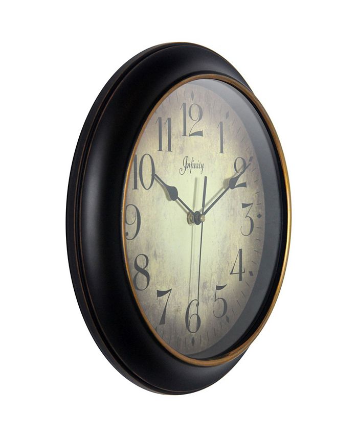 Infinity Instruments Round Wall Clock - Macy's