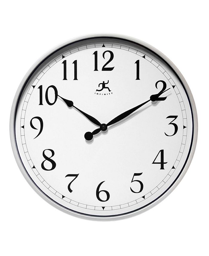 Infinity Instruments Round Wall Clock - Macy's