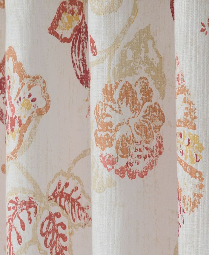 Windham Weavers Sabrina 50" x 84" Floral Curtain Panel & Reviews - All ...