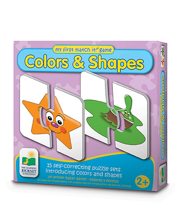 The Learning Journey My First Match It- Colors and Shapes - Macy's