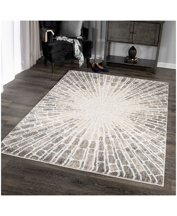 Orian Rugs Orian Next Generation Starburst 7'10" x 10'10" Area Rug - Macy's