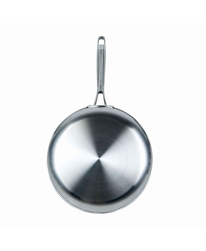 MasterPan 3-Ply Stainless Steel ILAG Premium Non-Stick Scratch ...