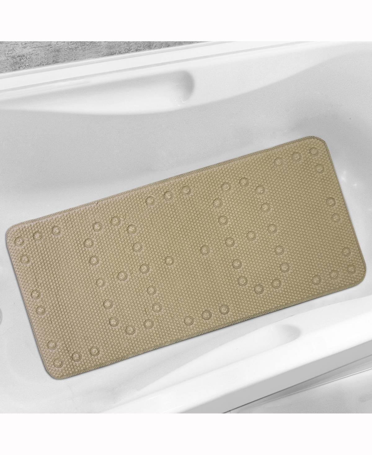 Click here for Popular Bath Capri Tub Mat  17 x 36 - Taupe prices