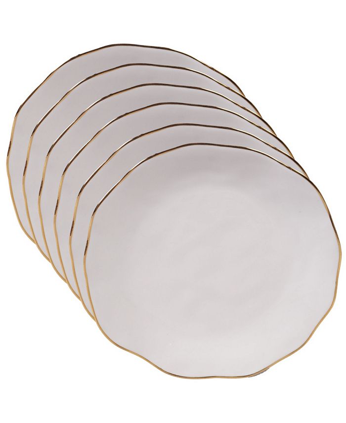 Certified International Certified International 6-Pc. Canape Plates ...