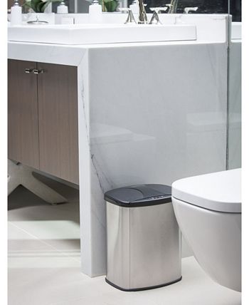 Hamilton Beach Stainless Steel Motion Sensor 2 Piece Trashcan Set - Macy's