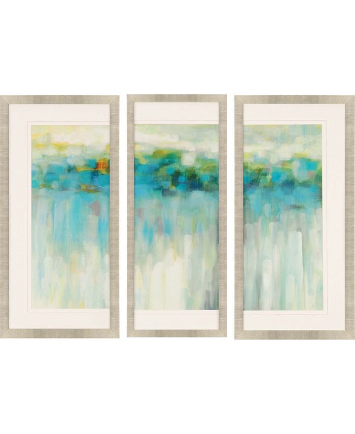 Paragon Picture Gallery Paragon Lights on the Beach Framed Wall Art Set ...