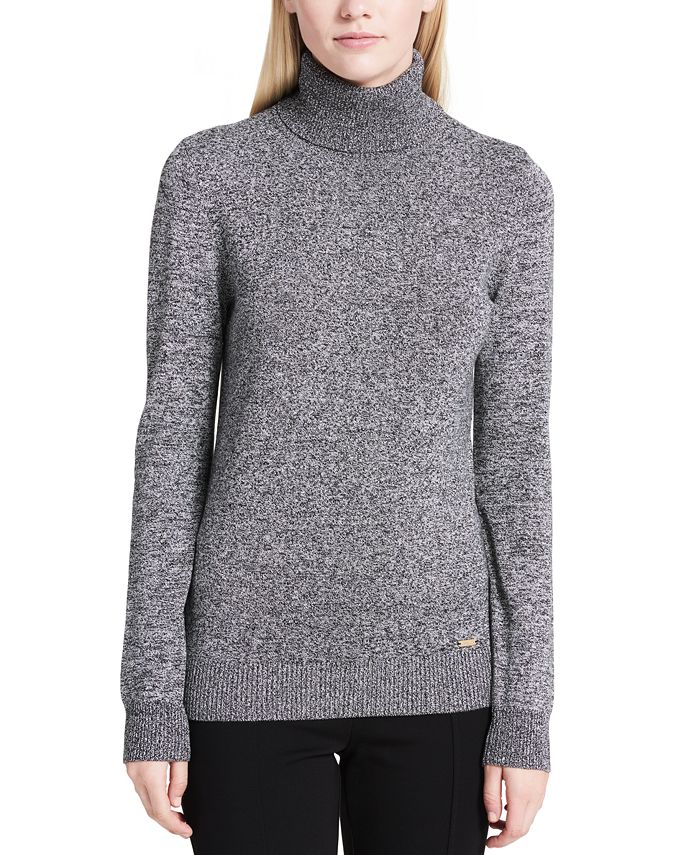 Calvin Klein Turtleneck Sweater - Macy's