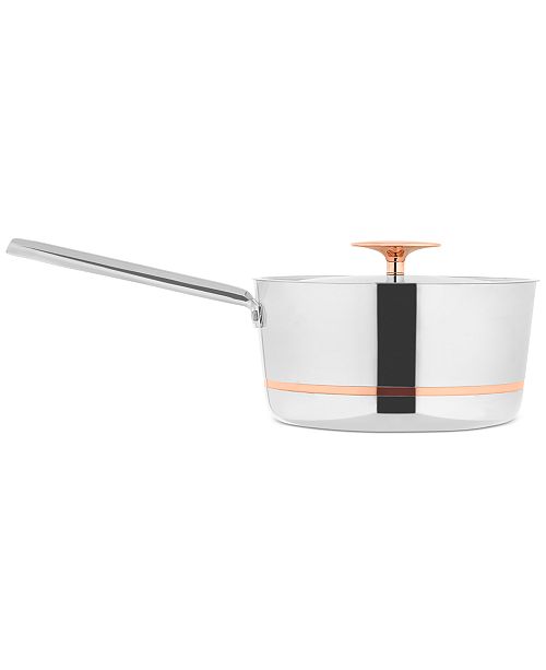 Hotel Collection 12-Pc. Stainless Steel with Copper Core Cookware Set ...