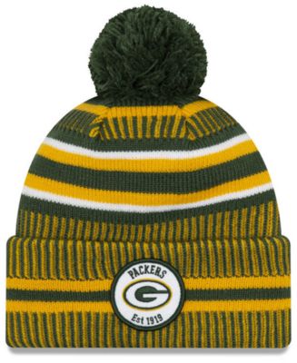 New Era Green Bay Packers Home Sport Knit Hat - Macy's