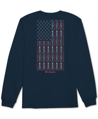 Columbia Men's Eaton Graphic Long Sleeve T-Shirt - Macy's