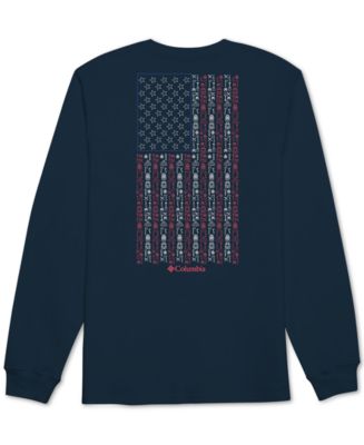 Columbia Men's Eaton Graphic Long Sleeve T-Shirt - Macy's