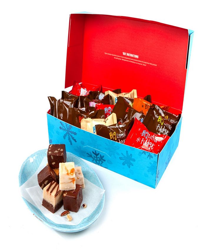 Big Little Fudge 36 Piece Assorted Holiday Gift Box - Macy's