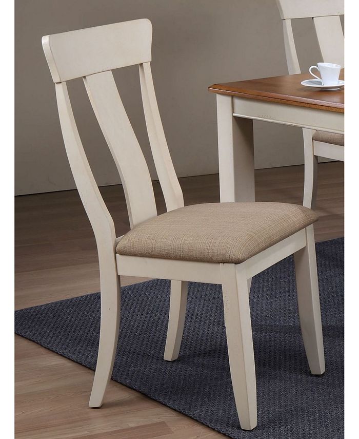ICONIC FURNITURE Company Panel Back Dining Chairs, Set of 2 - Macy's