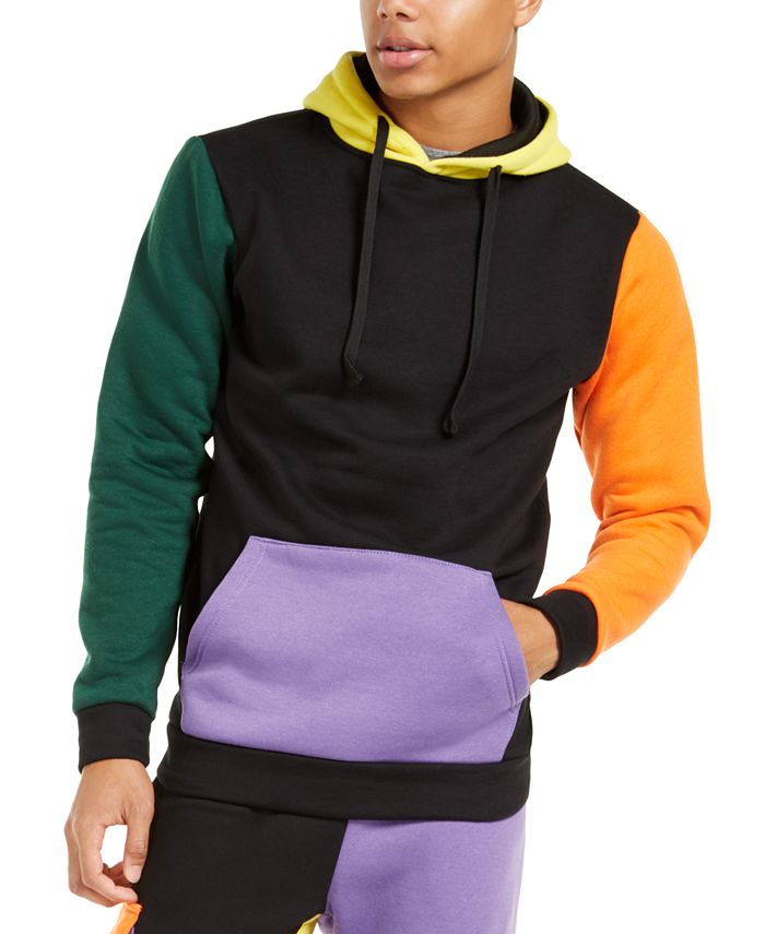 American Stitch Men's Colorblocked Pullover Hoodie - Macy's