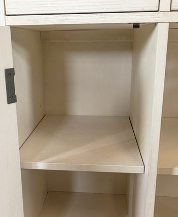 Furniture Aberdeen Off White Driftwood Dining Server - Macy's