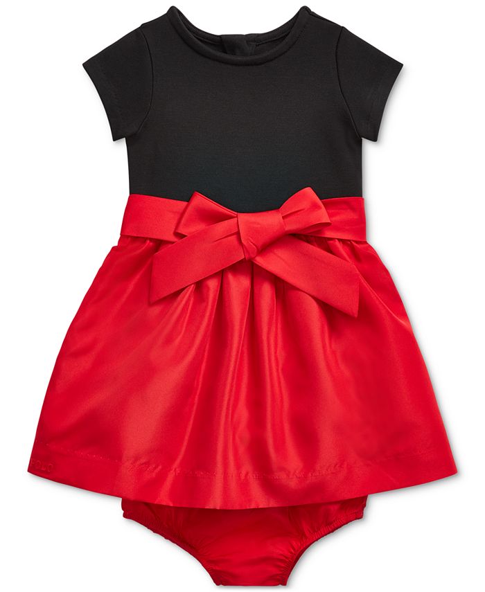 Polo Ralph Lauren Baby Girls Combo Dress & Bloomer - Macy's