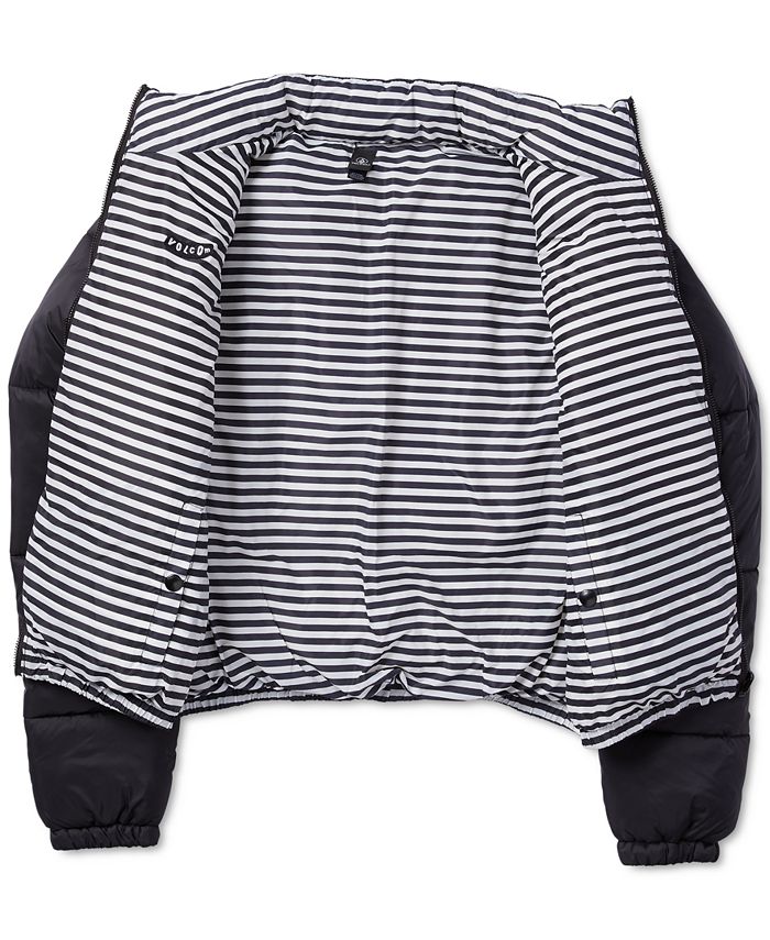 Volcom Puffs N Stuf Reversible Puffer Jacket - Macy's