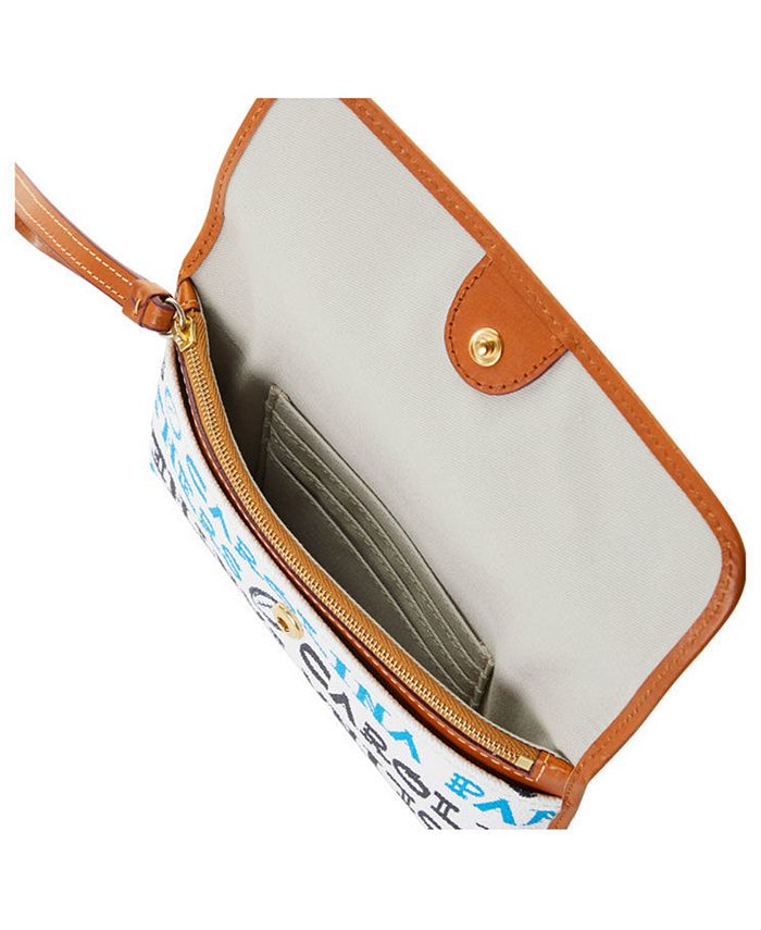 Dooney & Bourke Carolina Panthers Doodle Milly Wristlet - Macy's