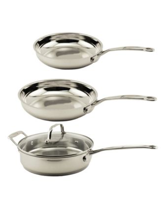 BergHOFF Earthchef Premium 18/10 Stainless Steel 4-Pc. Cookware Set ...