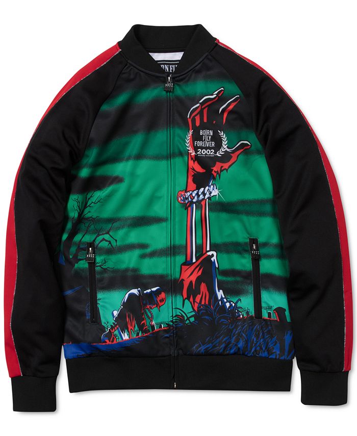 Born Fly Men's Pazuza Bomber Jacket - Macy's