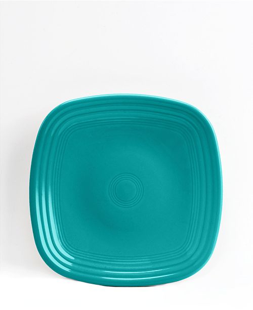Fiesta Turquoise Square Salad Plate & Reviews - Fine China - Macy's