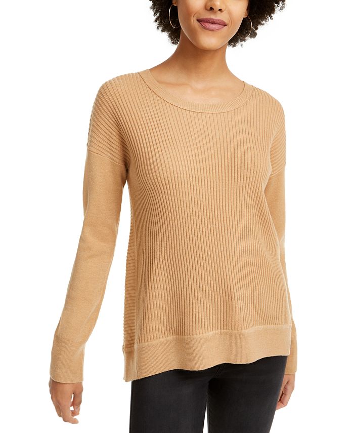 French Connection Ribbed Sweater - Macy's