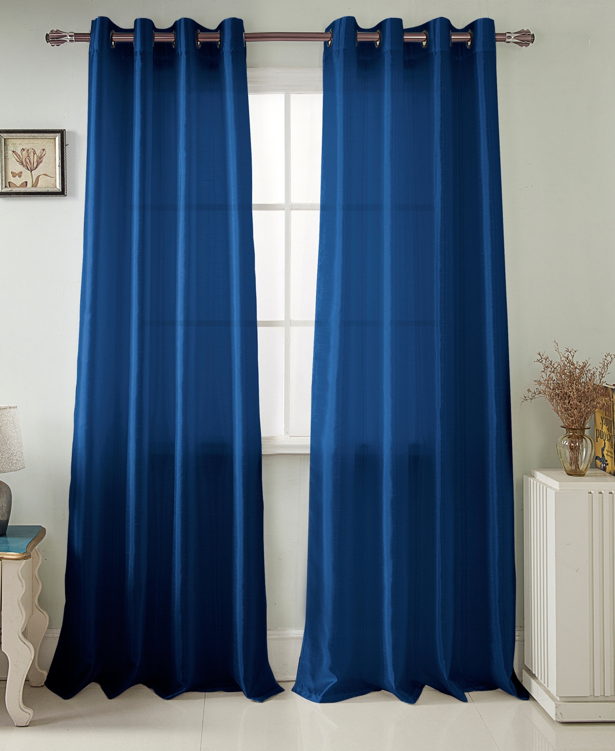 Click here for Olivia Gray Gilbert Solid Single Grommet Curtain P... prices