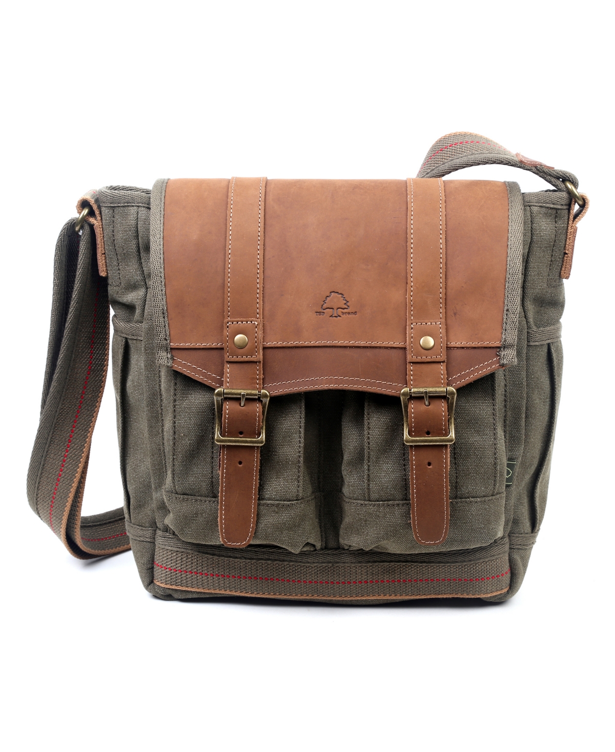 Click here for Tsd Brand Turtle Ridge 4-Pocket Canvas Crossbody B... prices