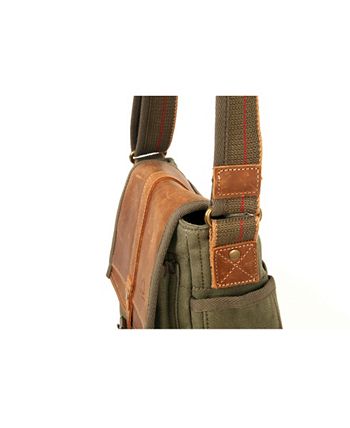 TSD BRAND Turtle Ridge Canvas Crossbody Bag - Macy's
