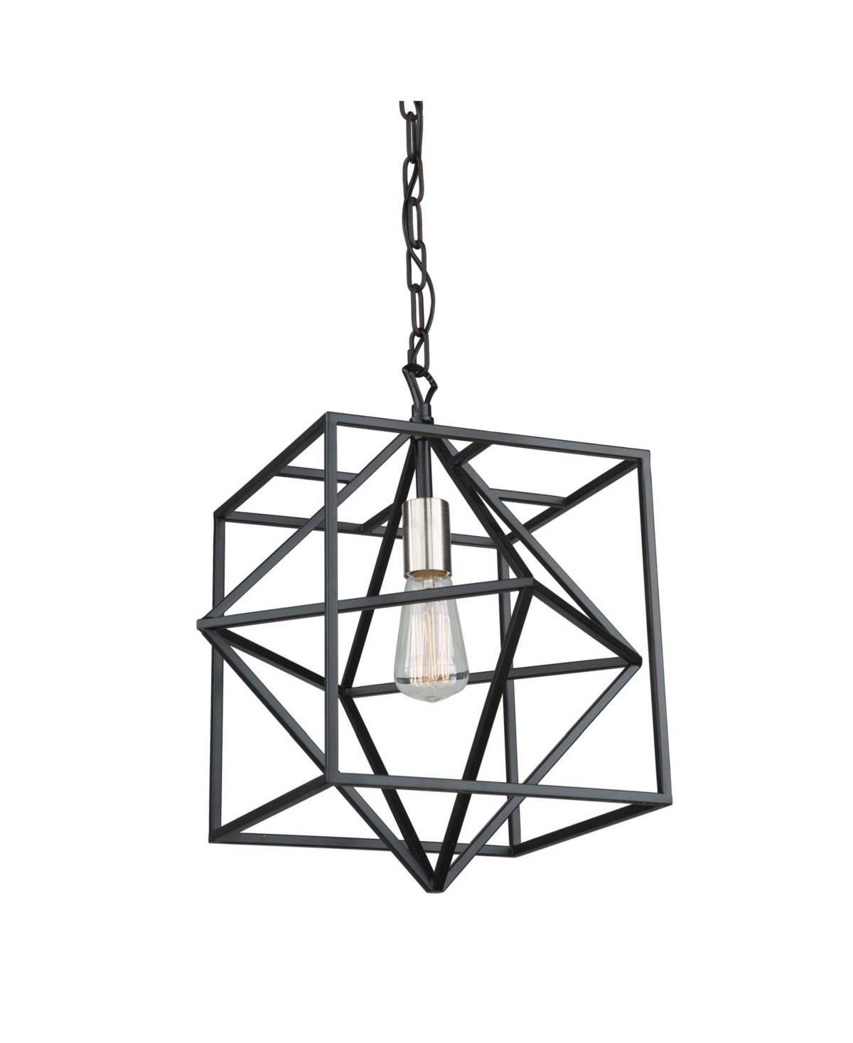 Click here for Artcraft Lighting Roxton Pendant - Black prices