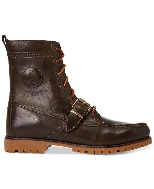 Polo Ralph Lauren Men's Ranger Leather Boot & Reviews - All Men's Shoes ...