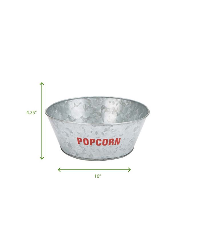 Mind Reader 2 Pack Galvanized Popcorn Serving Bowl - Macy's