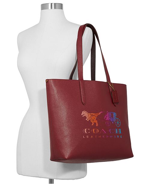 COACH Rexy and Carriage Print Highline Tote & Reviews - Handbags ...