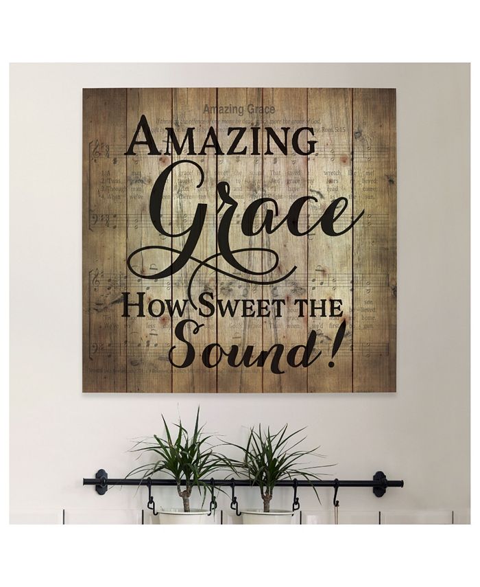 P Graham Dunn Amazing Grace Wall Art - Macy's