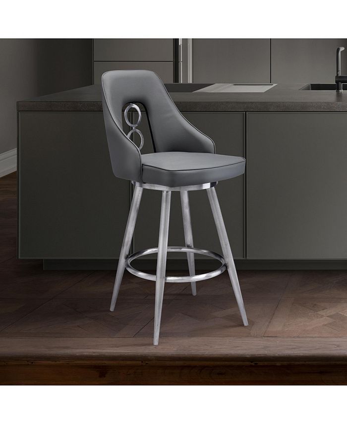 Armen Living Ruby Bar Stool - Macy's