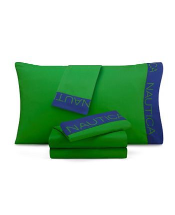 Nautica Kids Colorblock Twin Sheet Set - Macy's