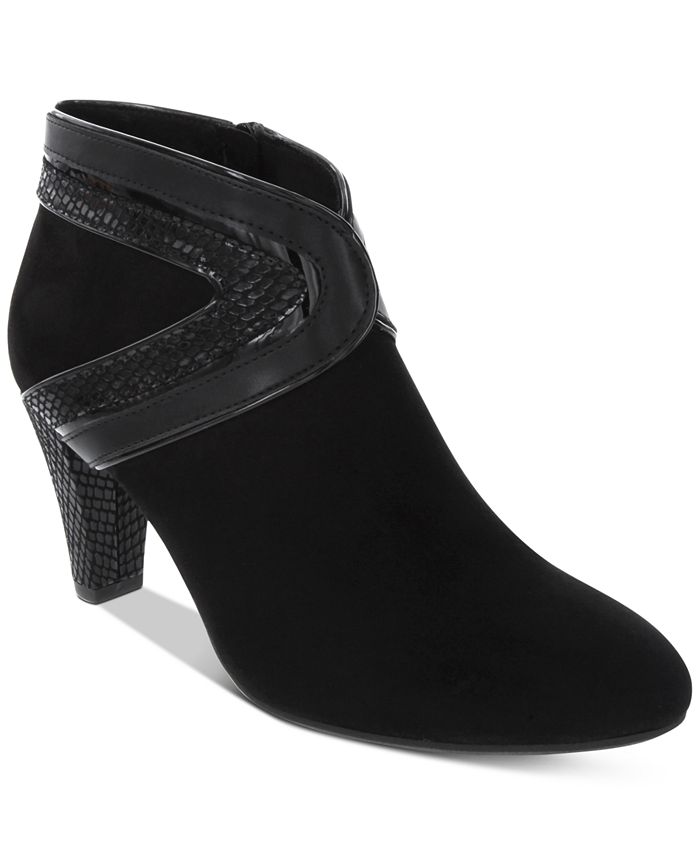 Karen Scott Wendaa Dress Booties, Created for Macy's - Macy's
