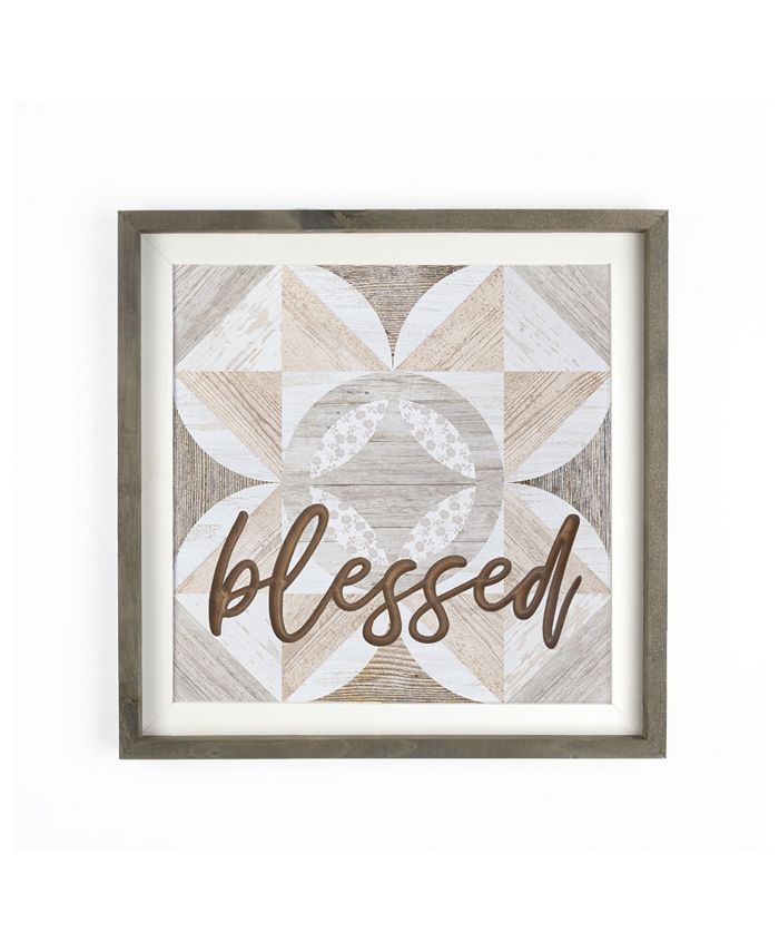 P Graham Dunn Blessed Wall Art - Macy's