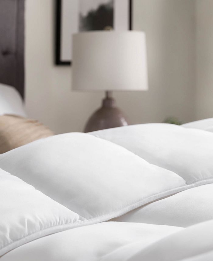 Brookside Down Alternative Quilted Comforter with Duvet Tabs, Twin - Macy's