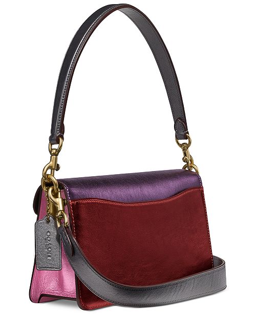 COACH Metallic Colorblock Tabby Shoulder Bag 26 & Reviews - Handbags ...