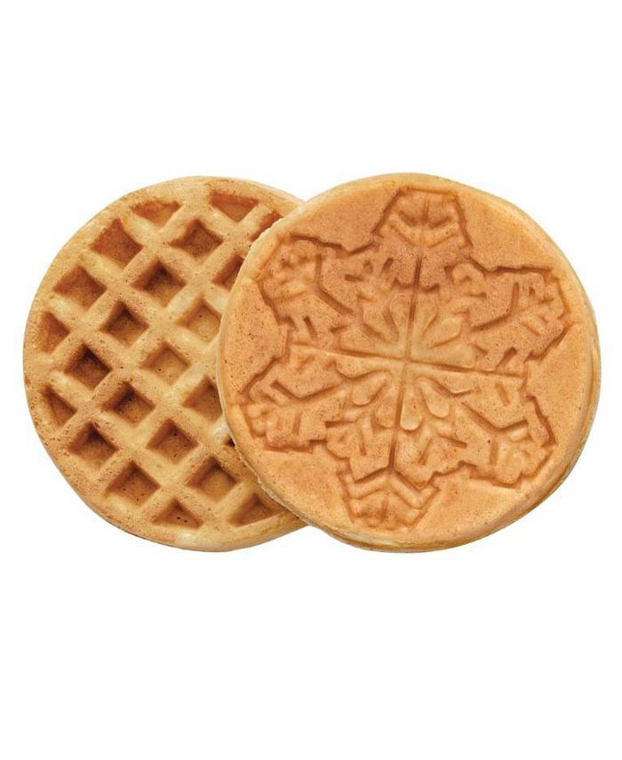 Bella Mini-Waffle Maker Snowflake - Macy's
